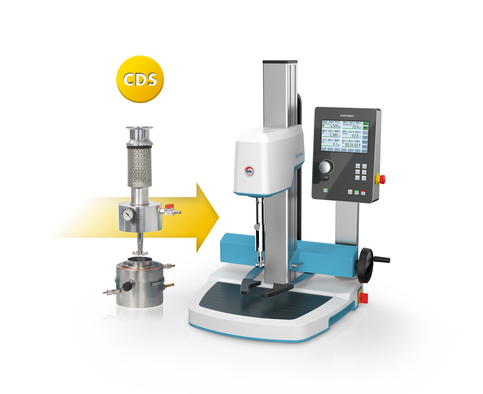 VMA-GETZMANN: for laboratory and pilot plant